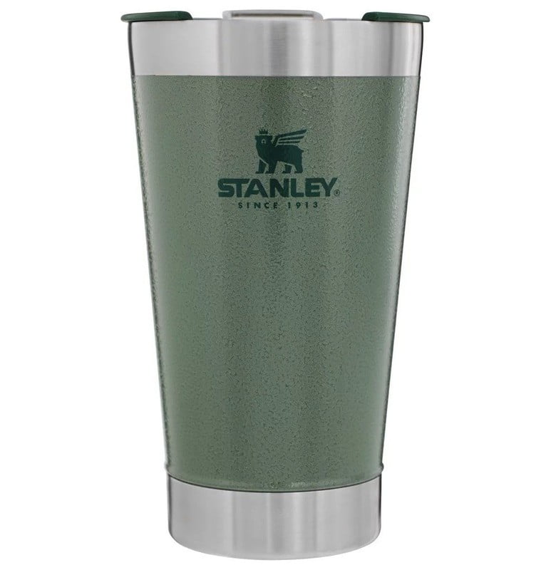Copo Térmico Cerveja Stanley Original Com Tampa 473ml Vermelho - My Mug
