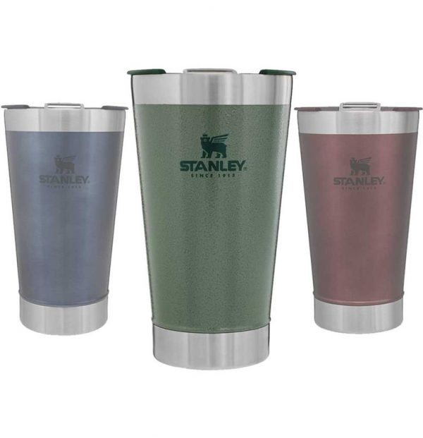 Copo Térmico Cerveja Stanley Original Com Tampa 473ml Vermelho - My Mug