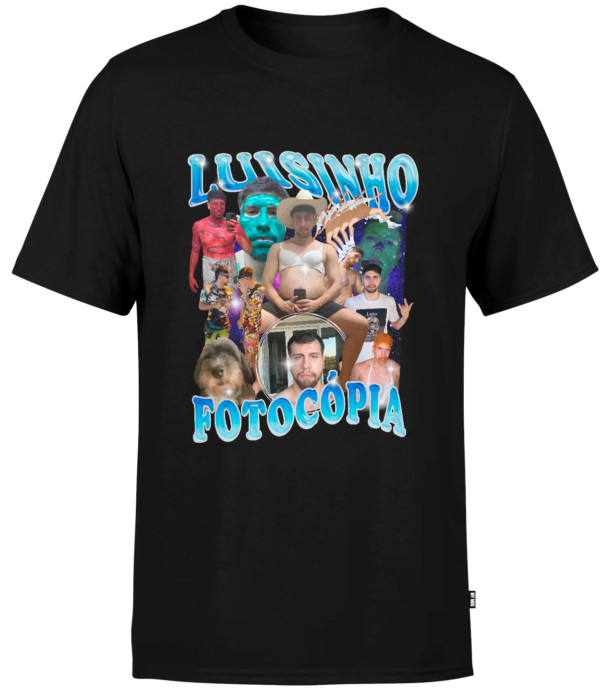 Camiseta Luisinho Fotocópia - 100% algodão - My Mug